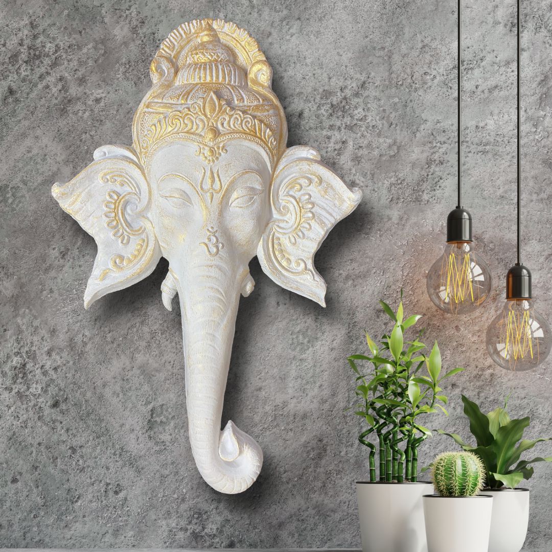 Buy Ganesha 3D Relief Mural Online at Best Price - Artociti